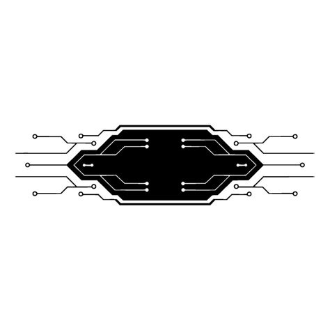 Abstract Circuit Board Black And White Technology Background 66684340 Vector Art At Vecteezy