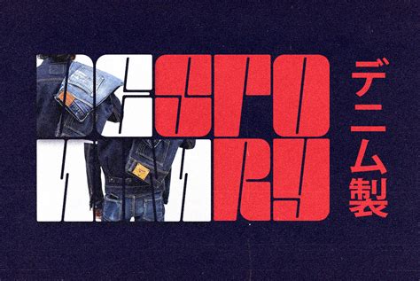 Gyanko Interlocking Display Font Behance
