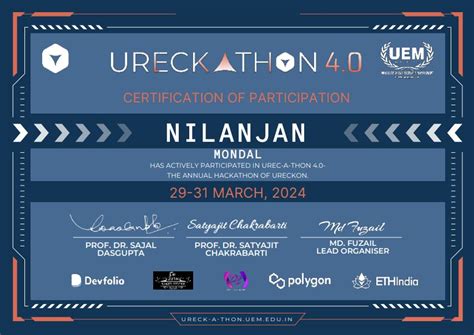 Nilanjan Mondal On Linkedin Hackathon Techinnovation Teamwork
