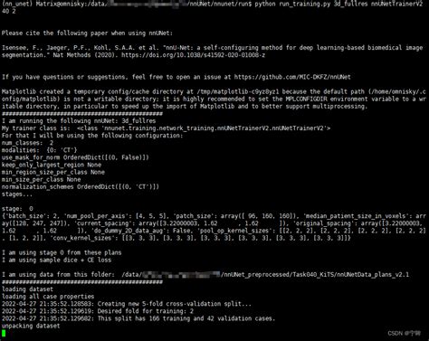 nn unet使用记录 代码配置 nnunet代码 csdn博客