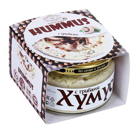 Закуска Полезные продукты хумус "Тайны востока" с грибами - «Мой ...