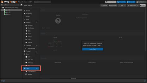 Deploying A Proxmox Cluster Backed By Ceph