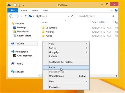 How To Sync Any Folder With Skydrive On Windows 81