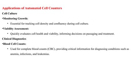 Automated Cell Counting For Cell Counting Ppt