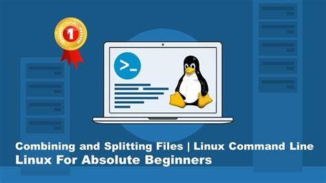 317 Combining And Splitting Files Linux Command Line Linux For Absolute Beginners Youtube