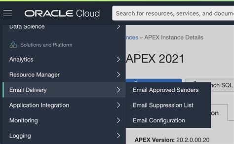 Dimitri Gielis Blog Oracle Application Express APEX Setup And Configure The APEX