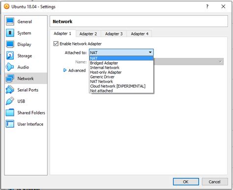 Jenis Jenis Mode Network Adapter Di Virtualbox