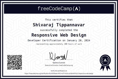 Shivaraj Tippannavar On Linkedin Webdesign Certification