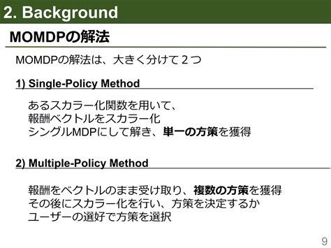論文紹介 multi objective deep reinforcement learning ppt