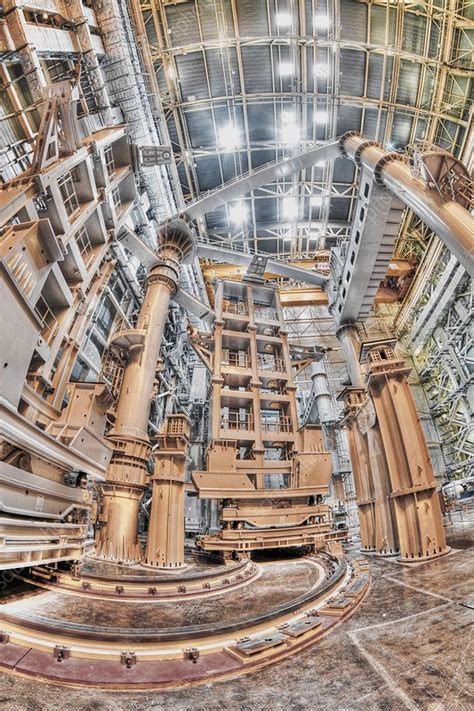 ITER Fusion Research Reactor Construction Stock Image C052 9437