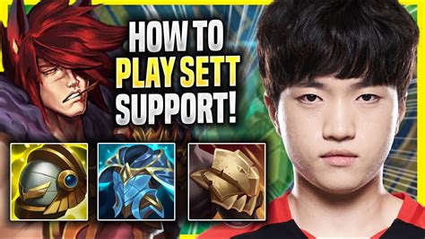 LEARN HOW TO PLAY SETT SUPPORT LIKE A PRO T Keria Plays Sett SUPPORT Vs Karma Season