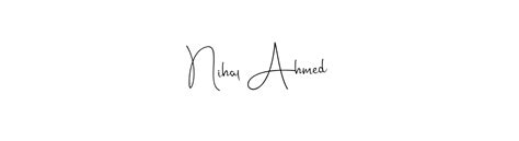 82 Nihal Ahmed Name Signature Style Ideas Fine Esignature