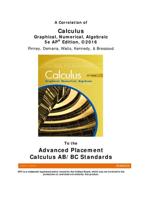 Calculus Graphical Numerical Algebraic Pdf 171807 Adopt Id Ap