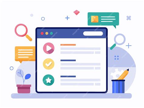 Premium Vector Ui Wireframe Modern Flat Illustration Ui Design Concept In Web Development