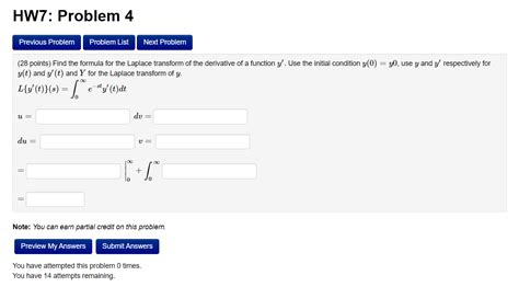 solved hw7 problem 4 previous problem problem list next