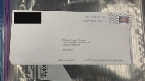 Thurston County Auditors Office Latest To Get Suspicious Mail