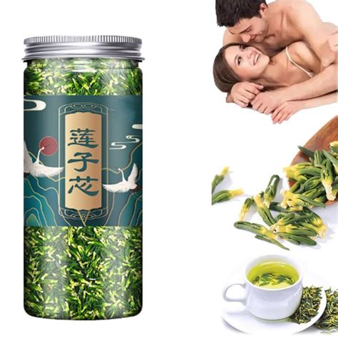 Lotus Core Tea For Men Premium Lotus Core Tea Lian Zi Xin Tea Dried Lotus Plumule Lotus