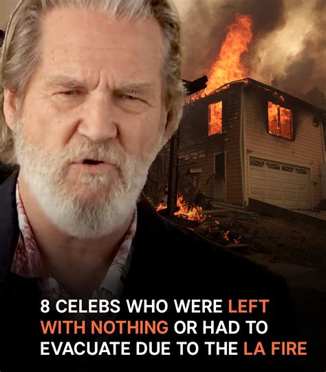 8 Celebs Who Lost Their Homes Or Had To Evacuate Amid Los Angeles