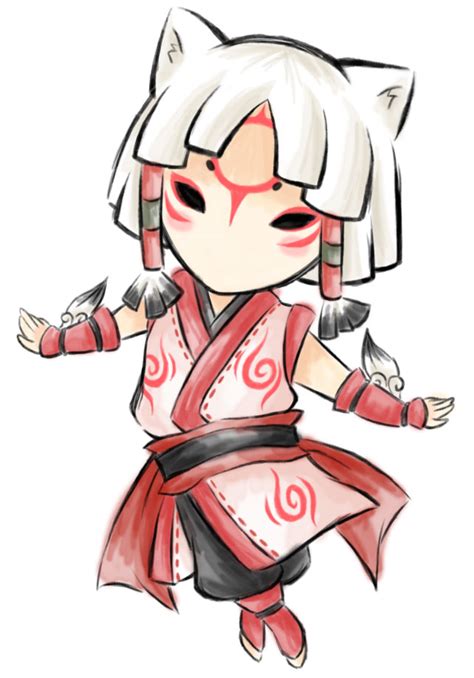 Okami Human Form Chibiterasu By Fir3h34rt On Deviantart