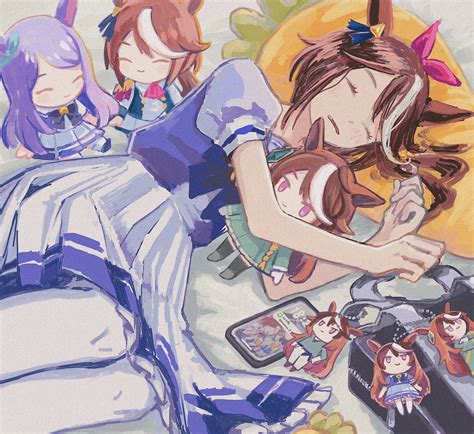 Mejiro Mcqueen Tokai Teio And Symboli Rudolf Umamusume Drawn By