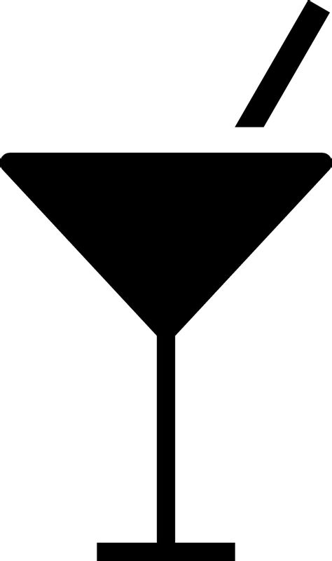 Cocktail Icon Drink Stencil Clipart Engraving 46783957 Vector Art At