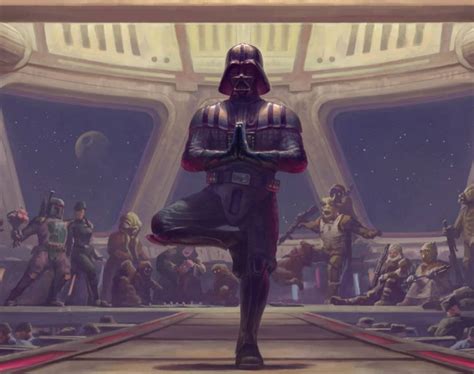 Meditating Darth Vader By Hayatesama14 On Deviantart