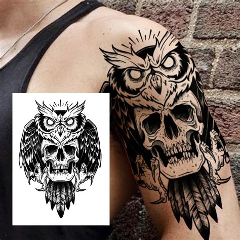 Owl Skull Tattoos