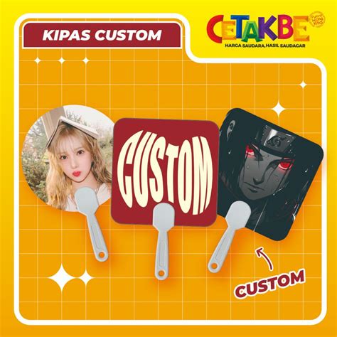 Jual KIPAS CUSTOM KIPAS STICK CUSTOM KIPAS KUSTOM KIPAS IDOL KIPAS ANIME FANBASE