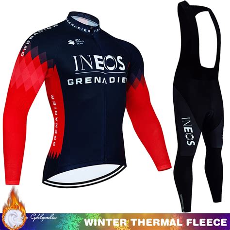 INEOS Conjunto De Jersey De Ciclismo Para Hombre Ropa Deportiva T Rmica