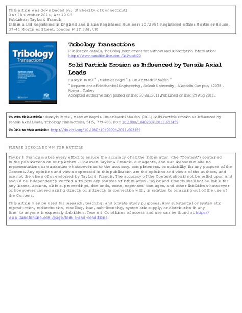 Pdf Solid Particle Erosion As Influenced By Tensile Axial Loads Dokumentips