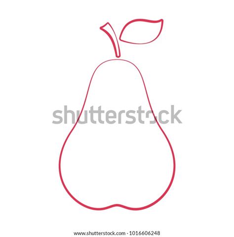 Pear Shape Outline