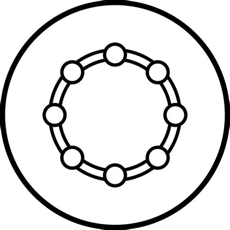 Beads Vector Icon Style 22120700 Vector Art At Vecteezy