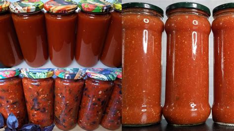 СОУСЫ ИЗ ПОМИДОРОВ на зиму Вкуснейшие ГУСТЫЕ без загустителей и