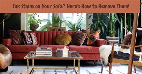 How To Remove Ink From A Sofa 6 Effective Ways That Help