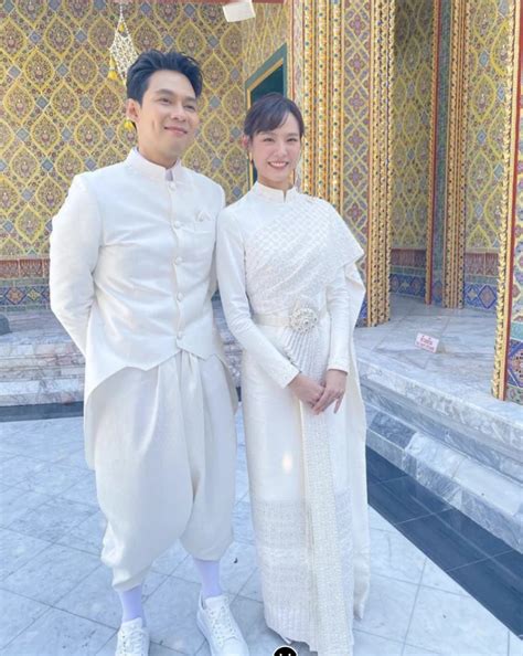 แดน แพทตี้ จูงมือเข้าพิธีแต่งงานอย่างเรียบง่ายที่วัดราชบพิธ