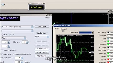 Automated Forex Trading Using Trendlines In Metatrader Mt4 Youtube