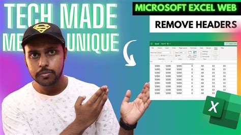 How To Remove Headers In Microsoft Excel Web How To Turn Headings In