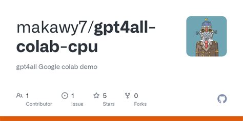 GitHub Makawy7 Gpt4all Colab Cpu Gpt4all Google Colab Demo