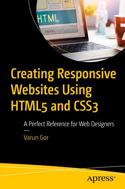 Cover Creating Responsive Websites Using Html5 And Css3 A Perfect Reference For Web Designers