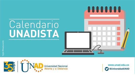 Universidad Unad On Twitter Consulta Nuestro Calendario Académico