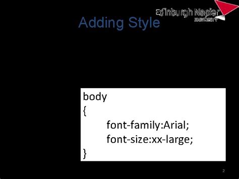 Css And Tables Adding Style To Your Pages