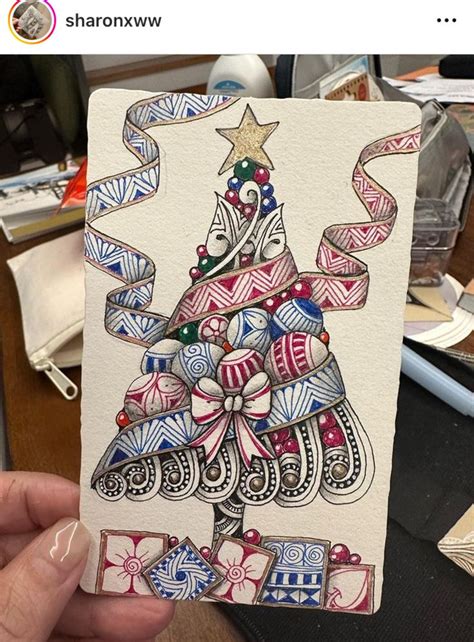Pin By Kathy Smith On Xmas Doodles And Dangles Christmas Tree