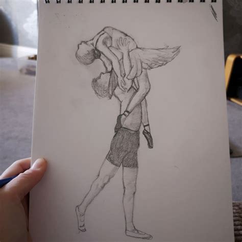 Ballet Dancers Pencil Drawing Drawings Pencil Drawings Sketches