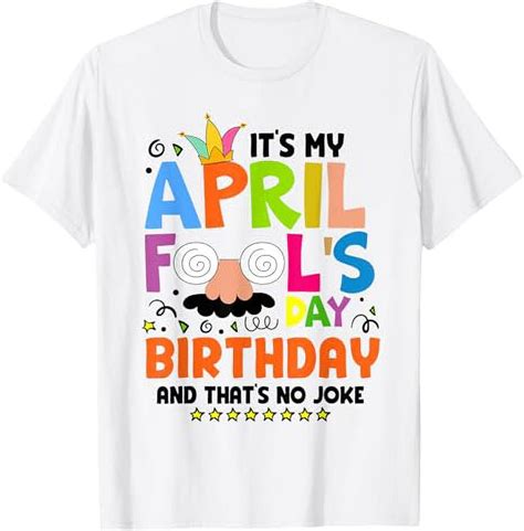 Its My April Fools Day 1st April Jokes Funny April Fools Day T Shirt