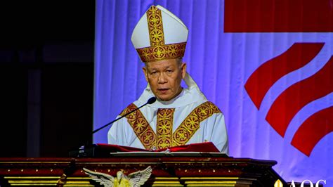 Homily Transcript Manila Archbishop Jose F Cardinal Advincula Mass