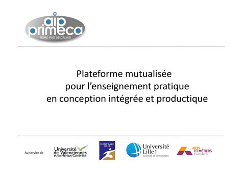 Pdf Plateforme Mutualisée Pour Lenseignement Pratique En · Plan