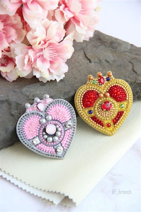 Брошь Сейлор Мун Beaded Brooch Sailor Moon Sailor Moon Brooch Bead