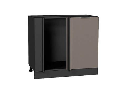 Шкаф нижний угловой Терра Смоки Софт Graphite 816 890 478 Купить в