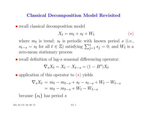 Pdf Classical Decomposition Model Revisited Dokumen Tips