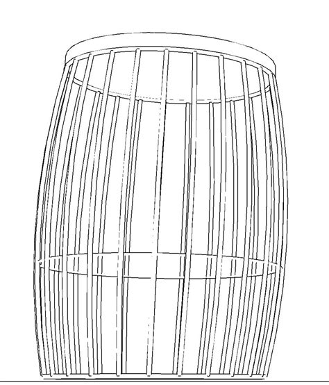 원형 바 의자 3d 모델 5 Rfa Dwg Free3d